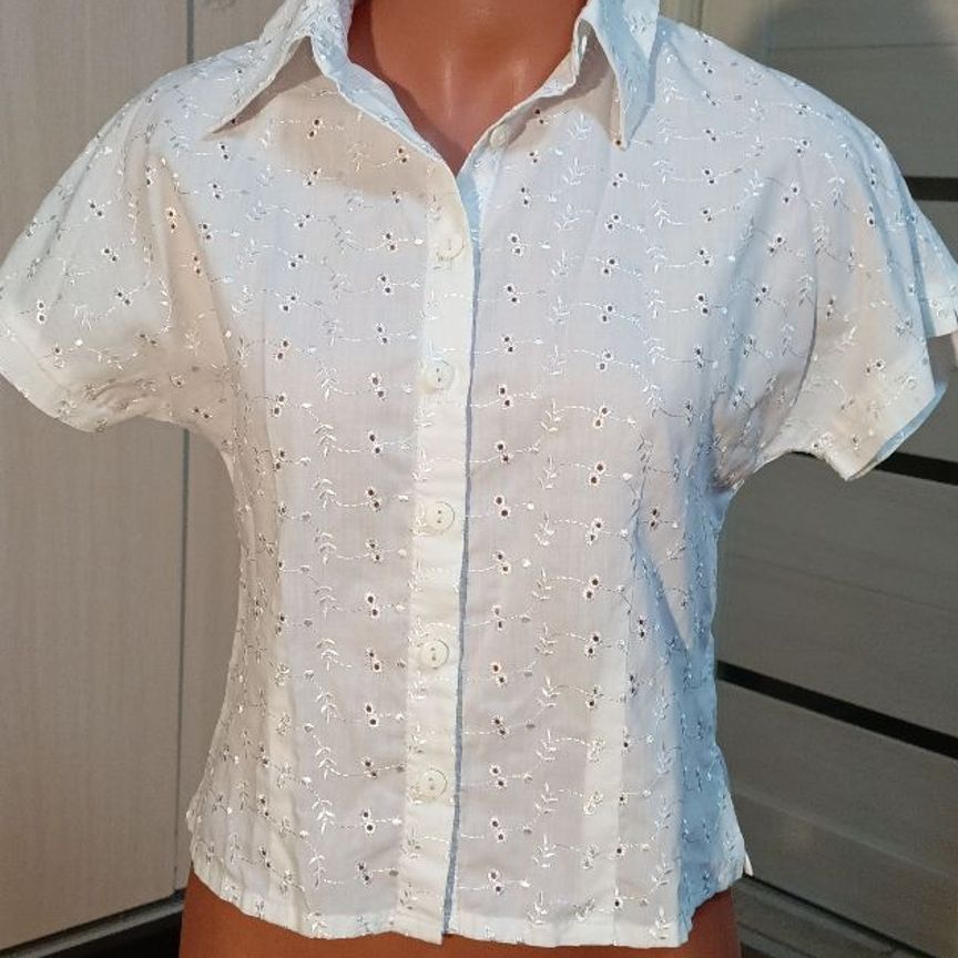 Рубашка белая женская