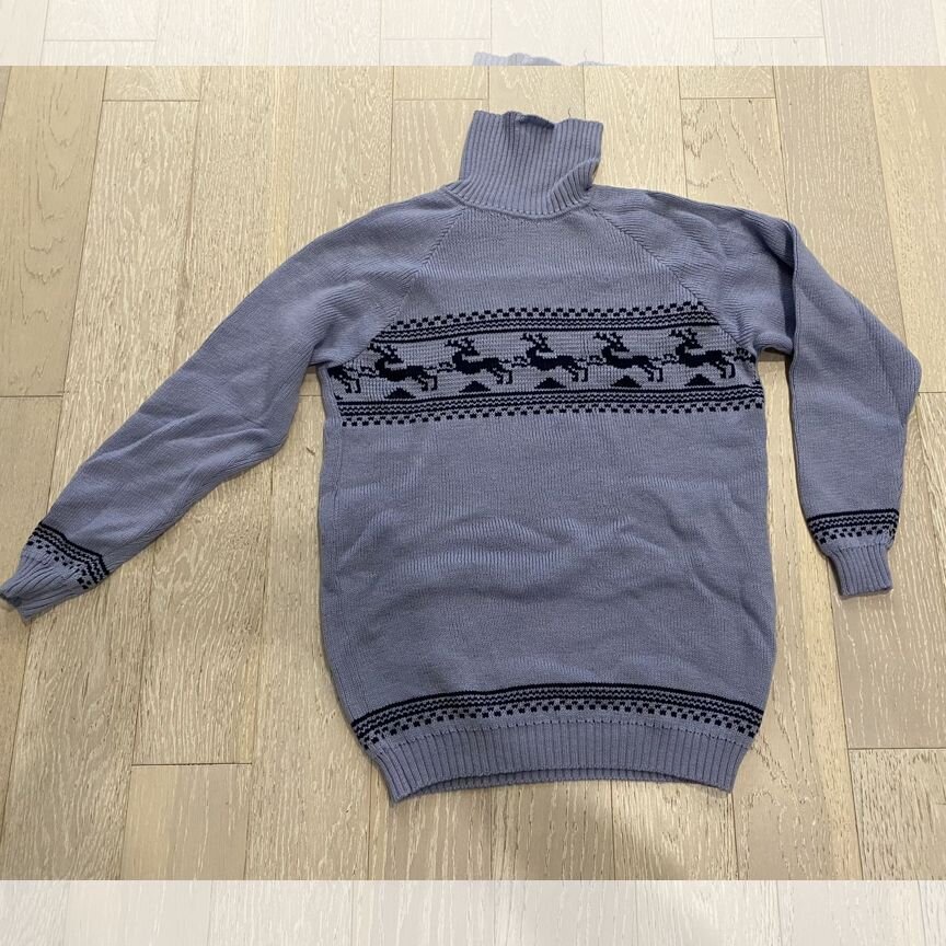 Свитер мужской советский новый