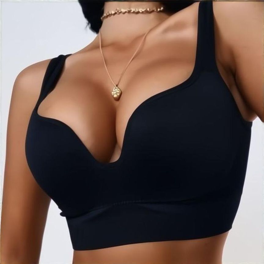 Топ с глубоким декольте