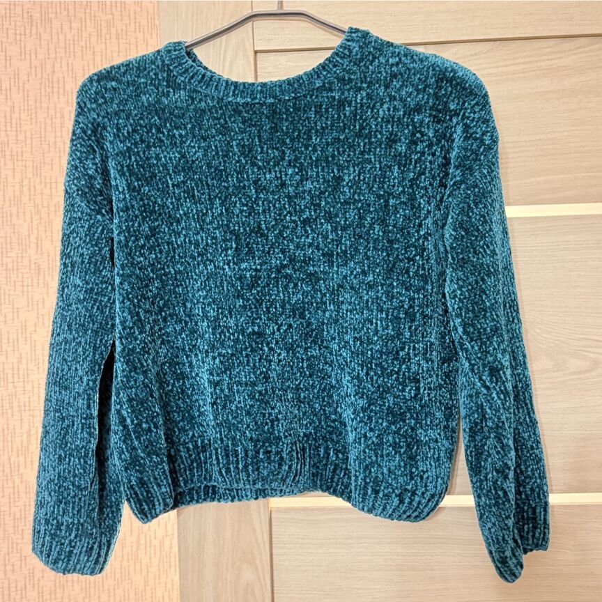 2 Свитера: Изумрудный и Фиолетовый 48-50