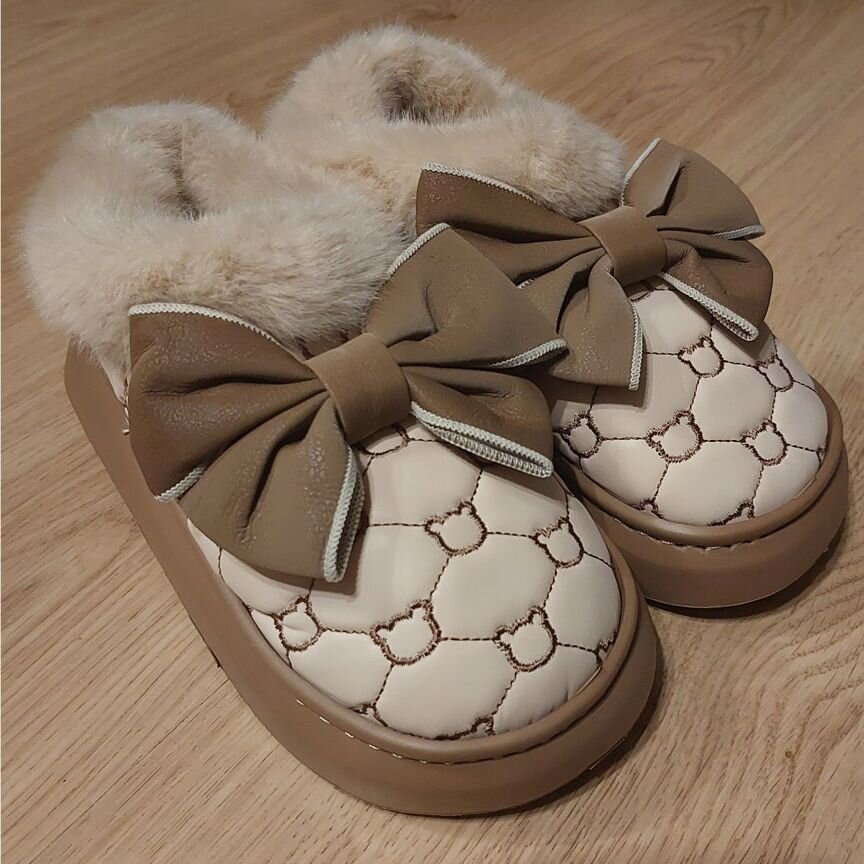 Теплые тапки