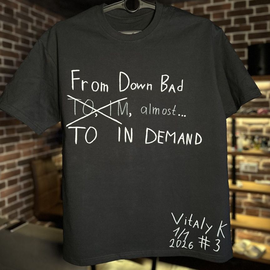 Футболка 1/1 — носимый арт, один экземпляр #3