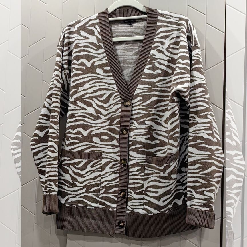 Кардиган женский S 42-44 оверсайз