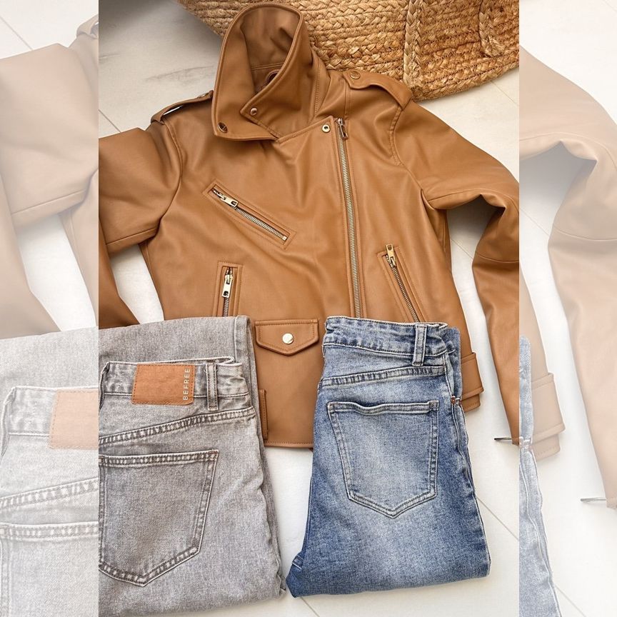 Комплект Куртка zara и пара джинс